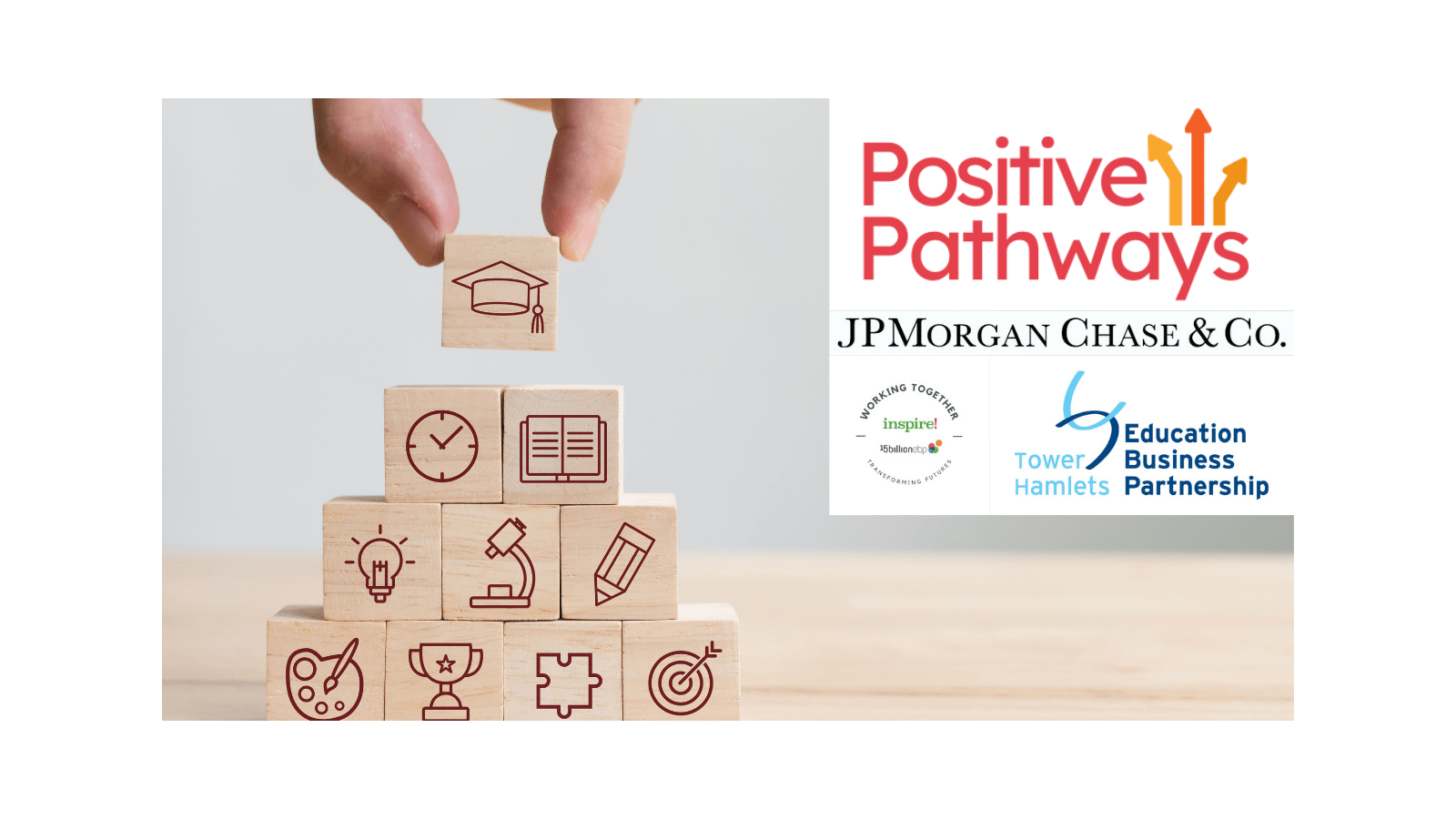 Positive Pathways supported by JP Morgan Chase - 15 Billion EBP